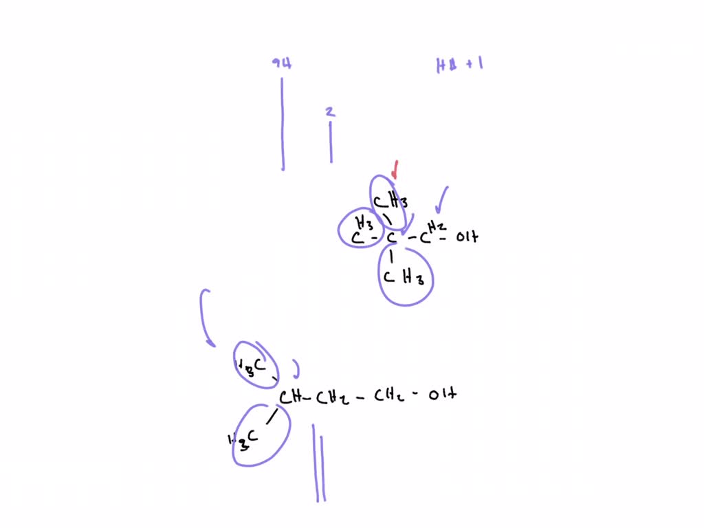 ^1 H NMR spectra C through F (see below) correspond to four isomeric ...