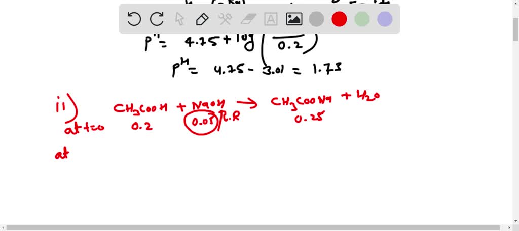 SOLVED: A buffer solution contains 0.59 mol of ascorbic acid (HC6H7O6 ...
