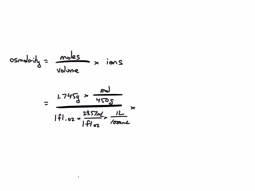 SOLVED: Magnesium citrate laxative solution (CITROMA) contains 1.745 g ...