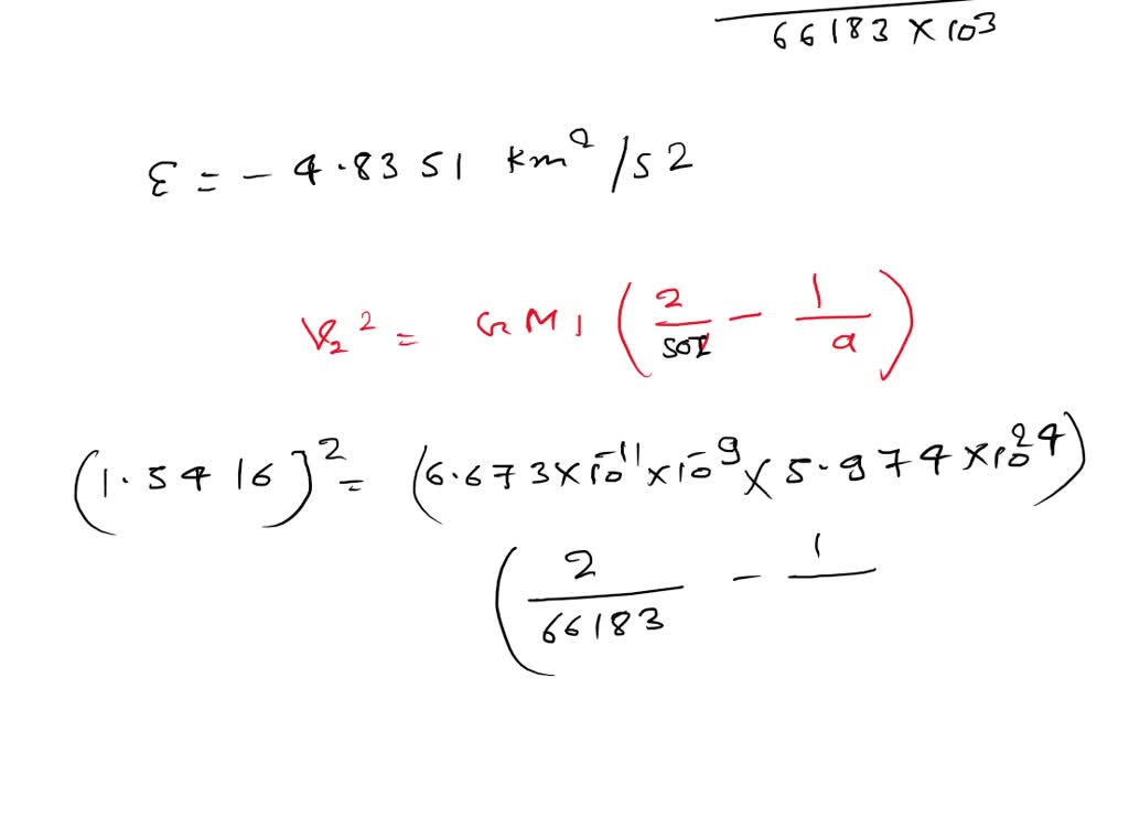 SOLVED: A satellite is to travel from the Earth to Mars using a Hohmann ...