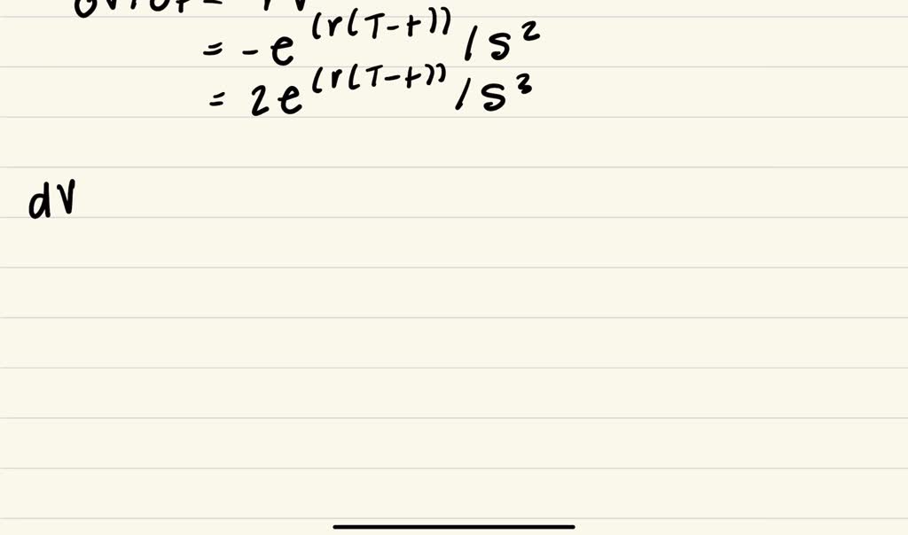 SOLVED: Assume that S follows the geometric Brownian motion dynamics ...