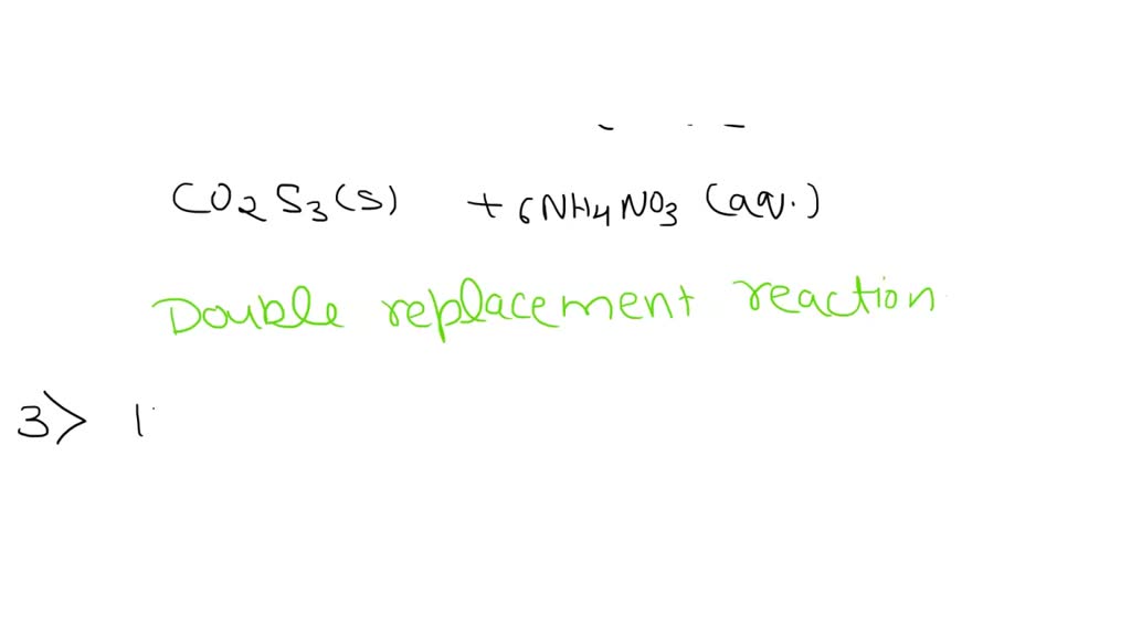 SOLVED: Single Replacement Reactions DATA SHEET Balance the Single ...