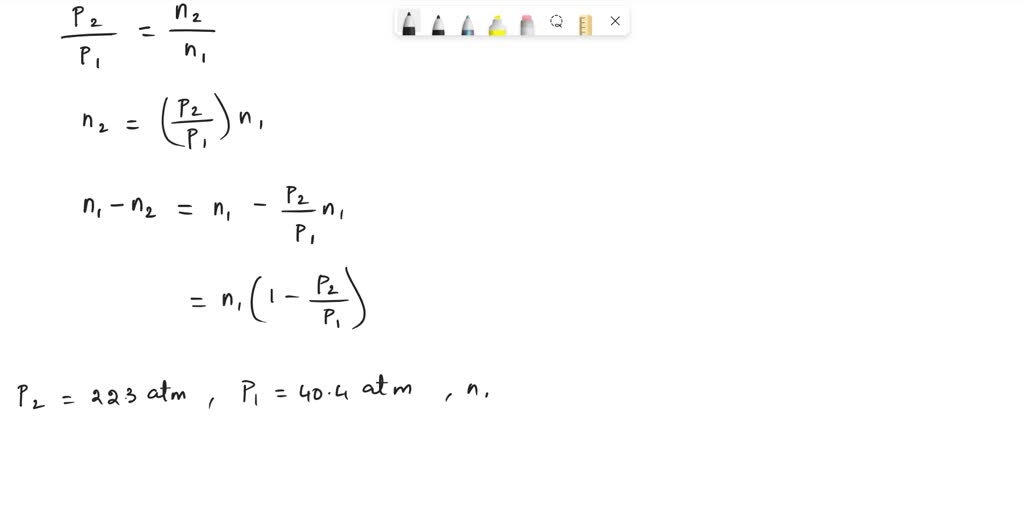 SOLVED: The pressure gauge on a 65 m³/h of nitrogen, N2 at 25°C reads ...
