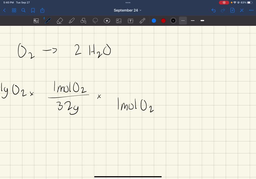 how many grams of water will produce when 5g of hydrogen reacts with 27g of oxygen
