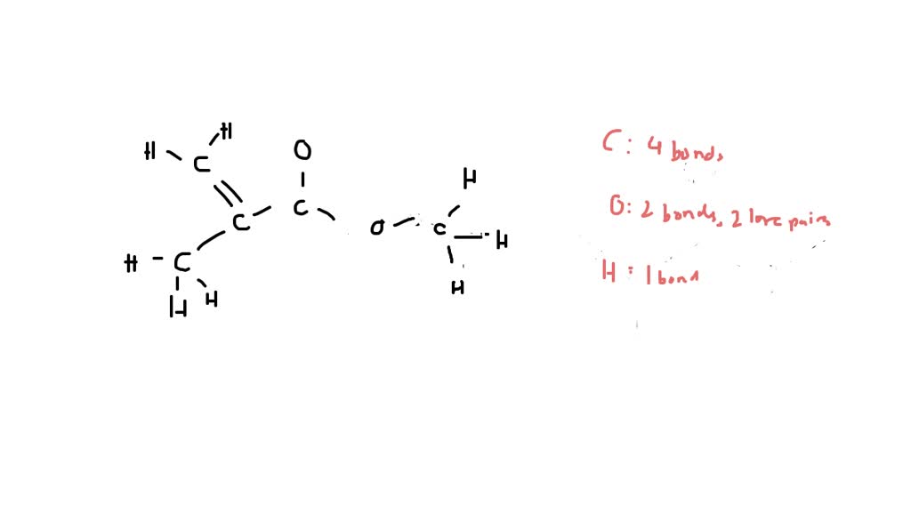 SOLVED: Using the octet rule and bonding patterns from the figure below ...