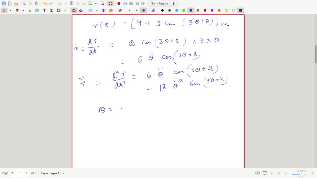 SOLVED: The figure above shows the graph of the polar curver = 1 - 2cos. for 0