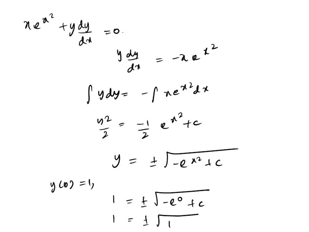 SOLVED: '1- Find the solution of the following second order ...