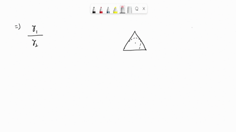 11. An equilateral triangle is inscribed in a circle of...