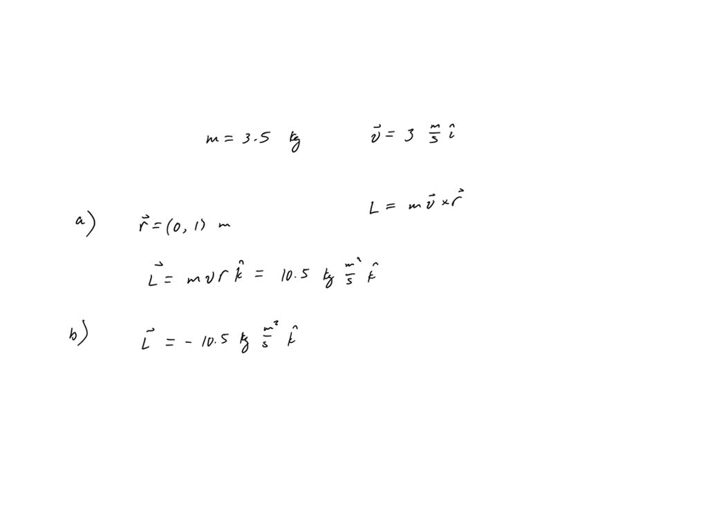 Video Solution Angular Momentum Parti1 Points 10 Calculate The