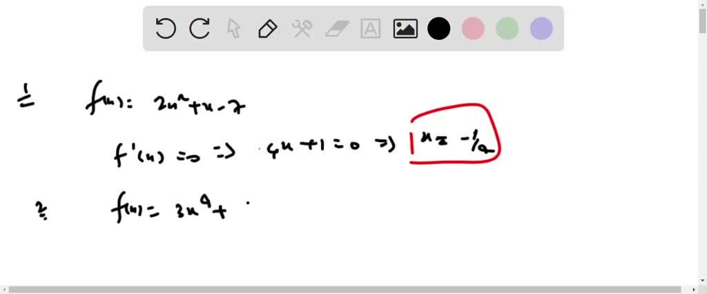 SOLVED: Poincsl CETALE RDTFS ASKYOUR TEACHER Find the critical numbers of the function. (Enter ...