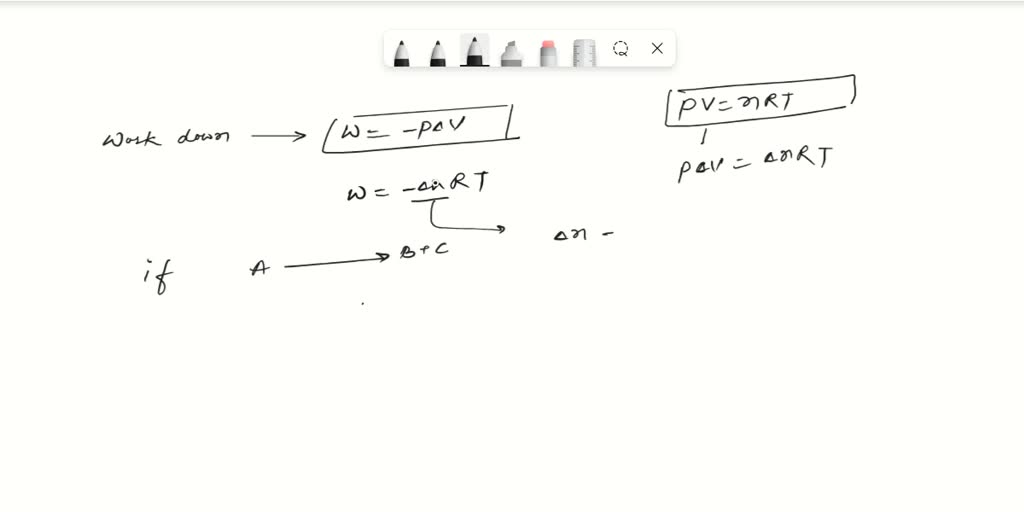 SOLVED: Three gas-phase reactions were run in a constant-pressure ...