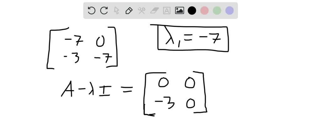 SOLVED: Determine how many eigenvalue are in the right half-plane, in ...
