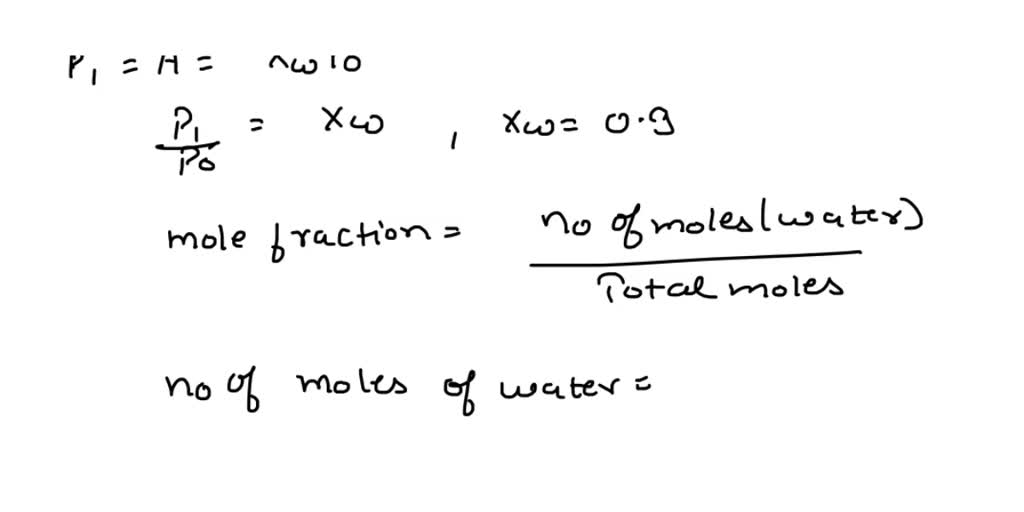 SOLVED: What percent glucose would it take to reach an aw of 0.90 ...