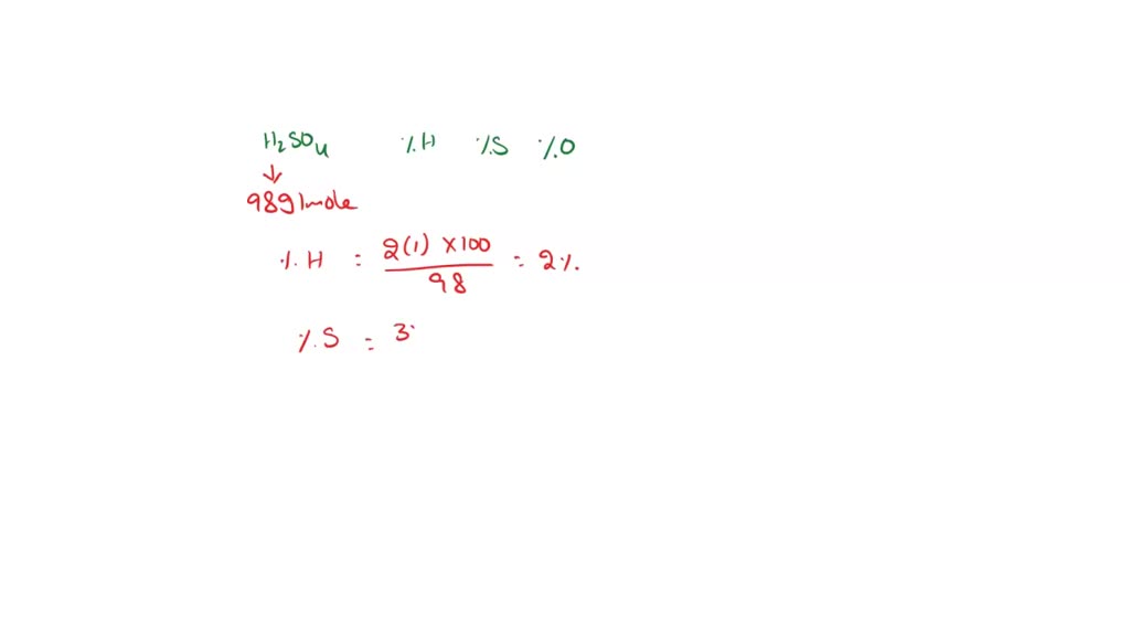 SOLVED: Calculate the mass percent of different elements present in sodium sulfate Na2SO4.
