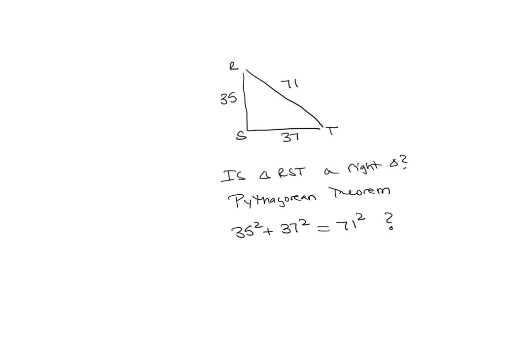VIDEO solution: Given: Right triangle ARST with RT = 6âˆš2 and âˆ STV ...