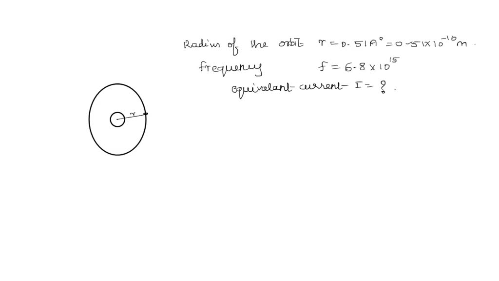 Solved In Hydrogen Atom Electron Revolves Around The Nucleus Along A
