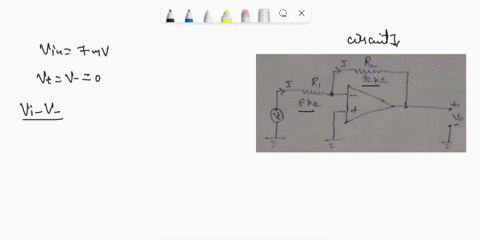 a assume the op amp shown below is ideal determine the voltages and currents at the inputs of ...