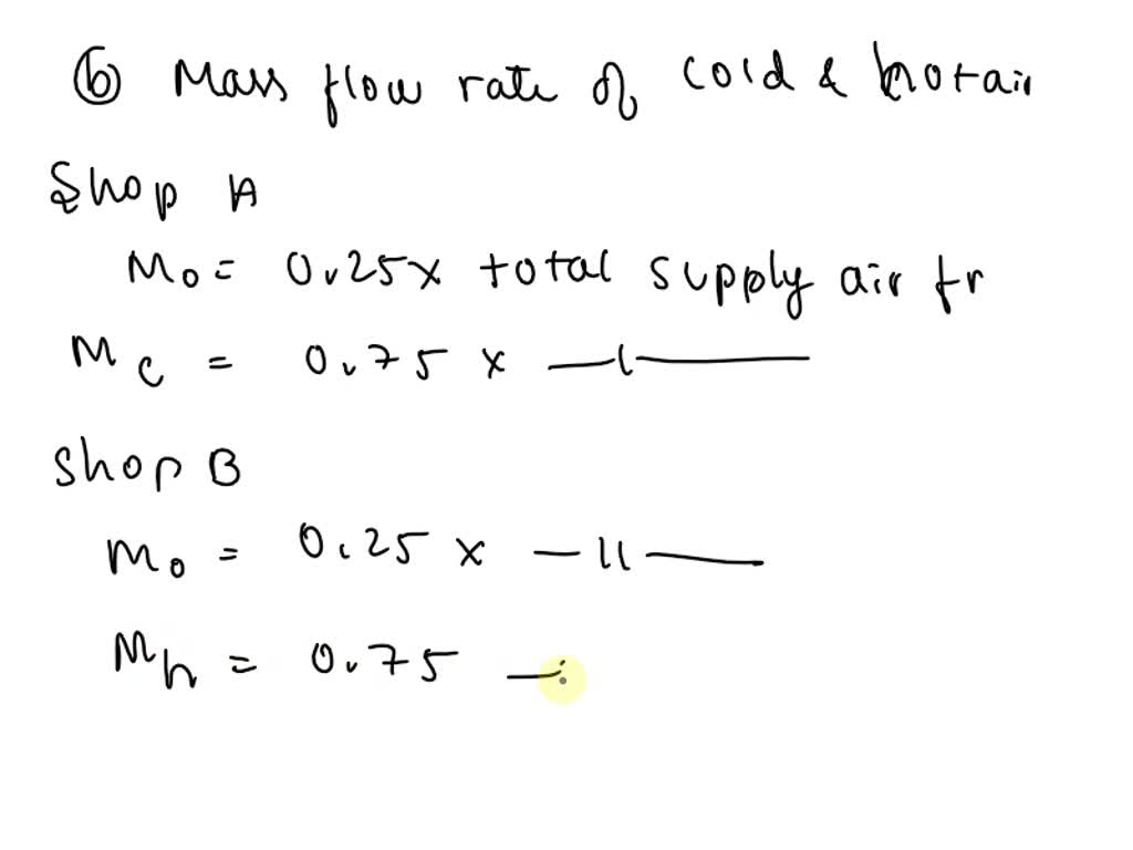 SOLVED: Texts: 1. When designing a constant air volume (CAV) HVAC ...