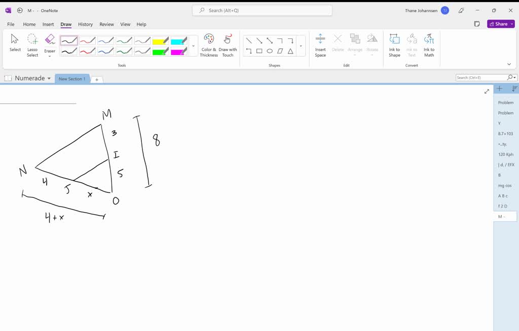 SOLVED: In Angle MNO, Line segment IJ is drawn parallel to Line segment ... SOLVED: In Angle MNO, Line segment IJ is drawn parallel to Line segment ...