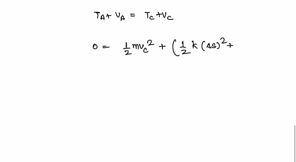 SOLVED: To set up and solve the equations of motion using rectangular ...