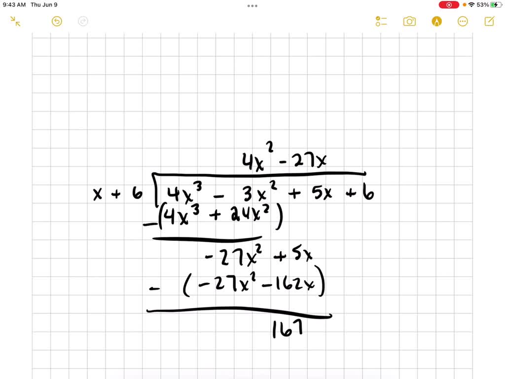 SOLVED What Is The Quotient x3 3x2 5x 3 x 1 