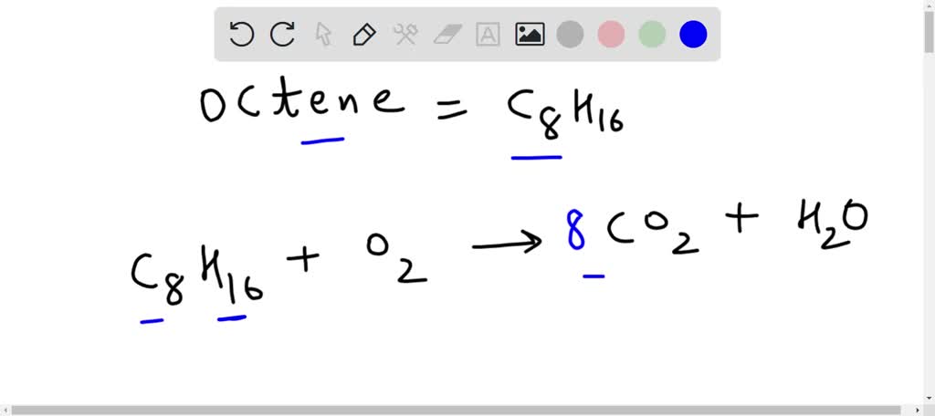 SOLVED: 1 Write and balance the combustion reaction between Dicarbon ...