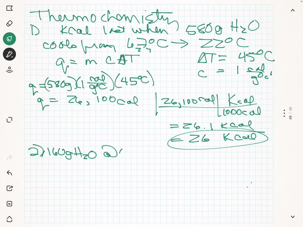 SOLVED How Many Kilocalories Are Lost When 580 G Of Water Cools From solved-how-many-kilocalories-are-lost-when-580-g-of-water-cools-from
