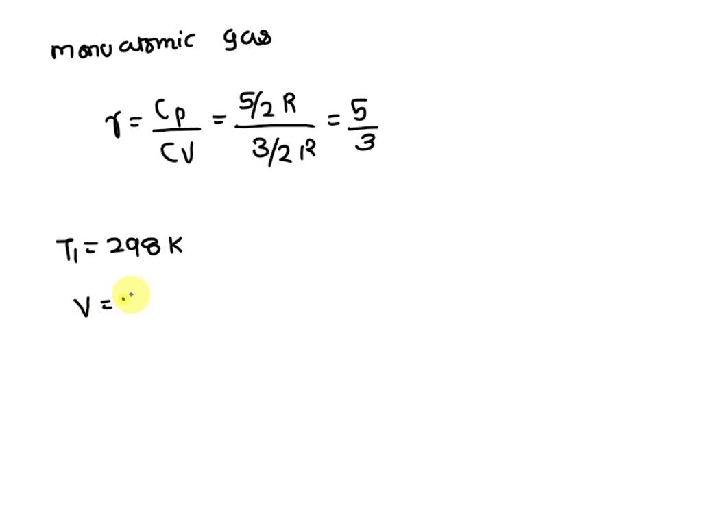 A sample of a monatomic ideal gas at 1.00 atm and 298.15 K expands ...