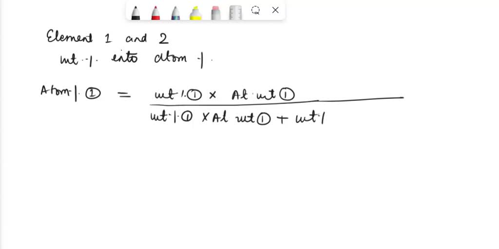SOLVED: The composition of a binary material (having elements 1 and 2 ...