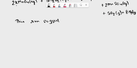 if 20 ml of h2o2 solution reacts with 80 ml of 005 m kmno4 in acidic ...