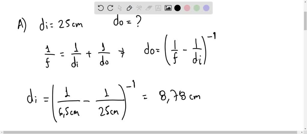 SOLVED: The focal length of a simple magnifier is 6.50 cm . Assume the ...