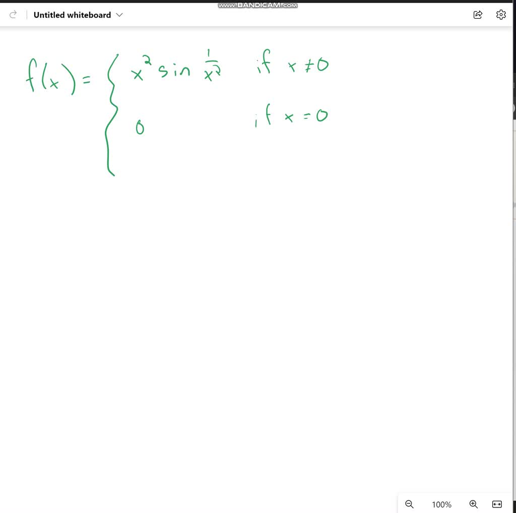 SOLVED: Do you know of a function f: [0,1] â†’ R that is bounded ...