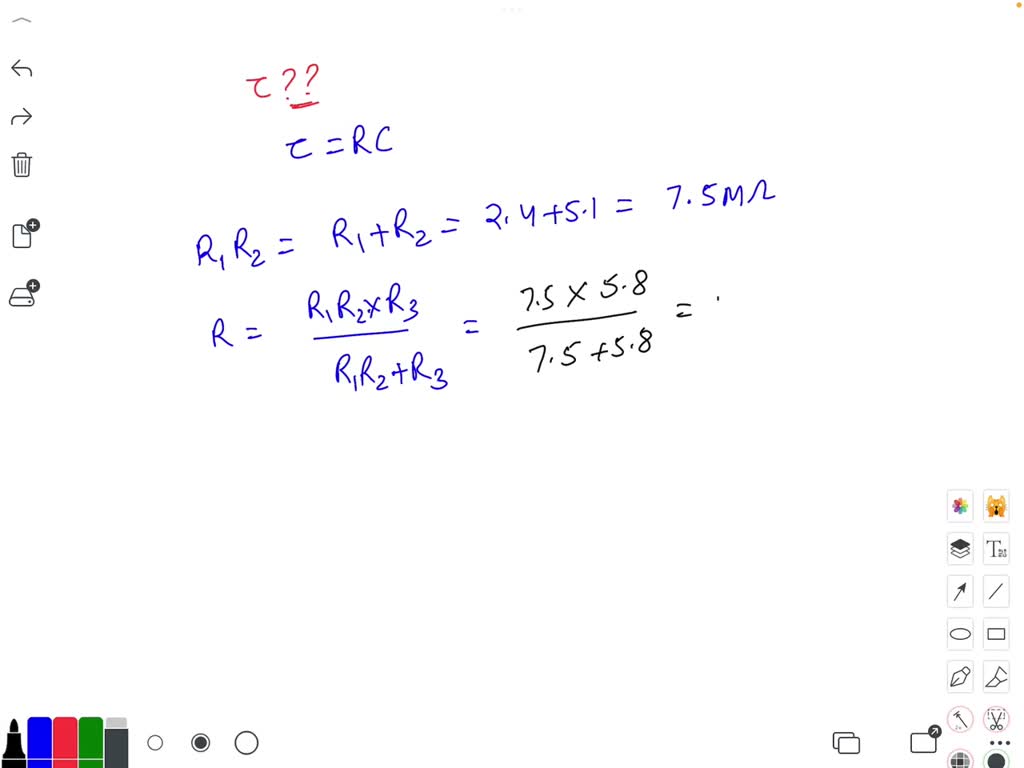 SOLVED: Consider the circuit shown in the figure with C1=2.7 μF, C2=4 ...
