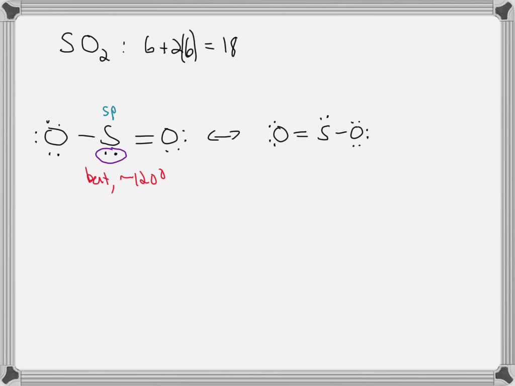 SOLVED: Select the TRUE statements which compare molecules. 1) SO2 and ...