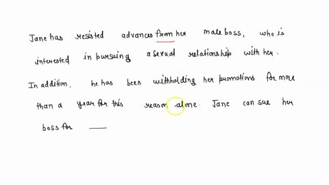jane has to stay late at work and missed the dinner reservation she had with her wife aliyah ...