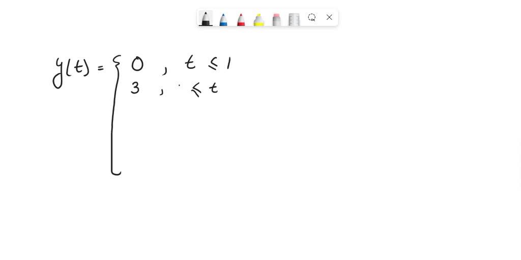 SOLVED: (s)4 Enter an equivalent function for the plot shown here using the step function, u(t)