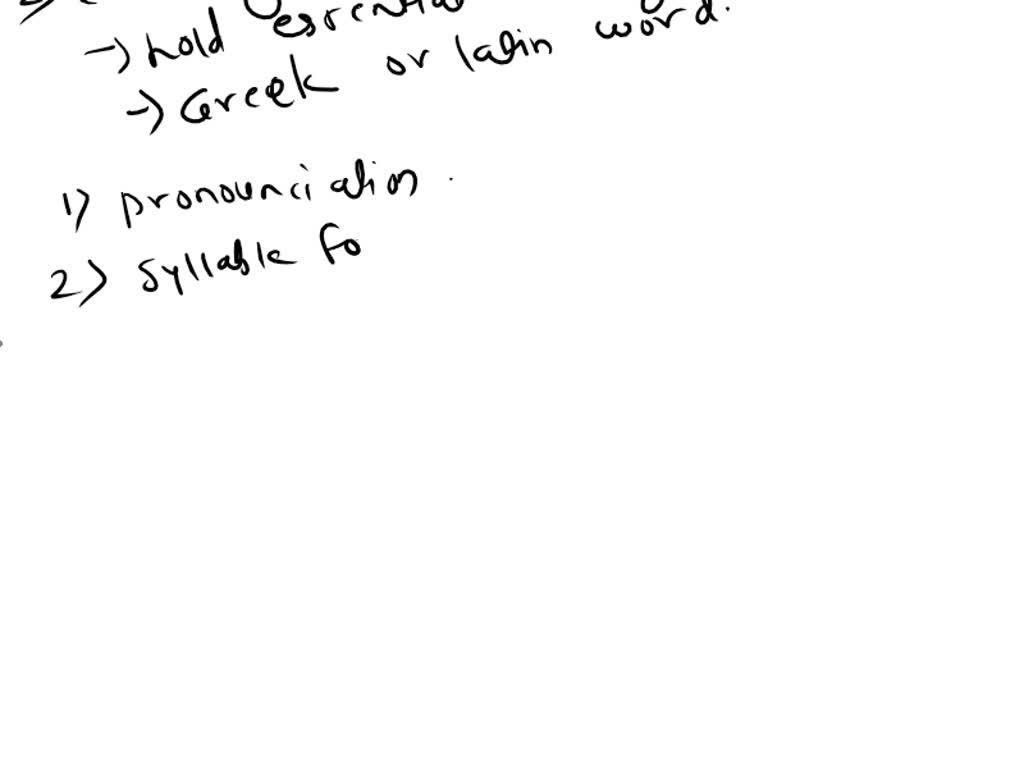 SOLVED: Explain the differences between prefixes, suffixes, word roots ...