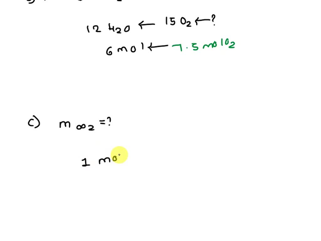 SOLVED: Consider the combustion of amyl alcohol, C5H11OH: a) How many moles of O2 are needed for ...