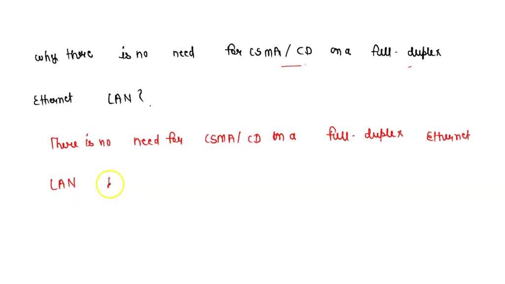 Consider two Ethernet networks. In network (a), stations are connected ...