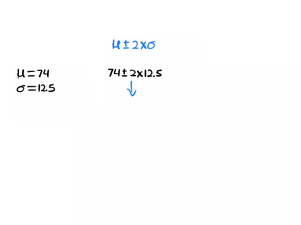 SOLVED: Identifying Significant Values with the Range Rule of Thumb in Exercises 33-36, the ...