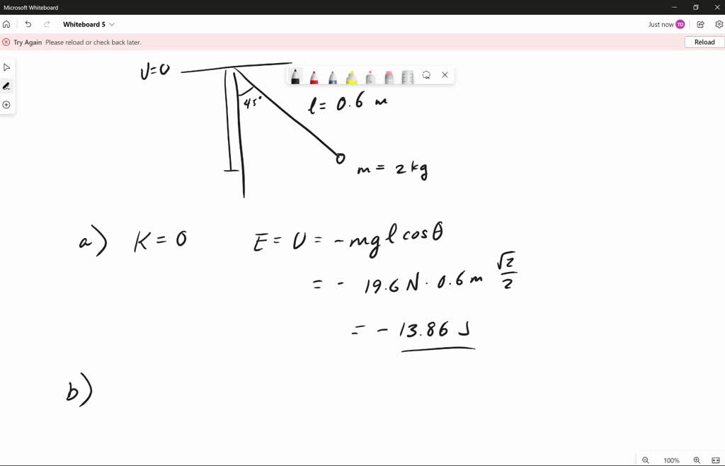 SOLVED: Even though the motion of a simple pendulum is not simple ...