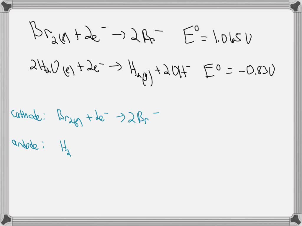 SOLVED: help Designing a galvanic cell from two half-reactions A ...