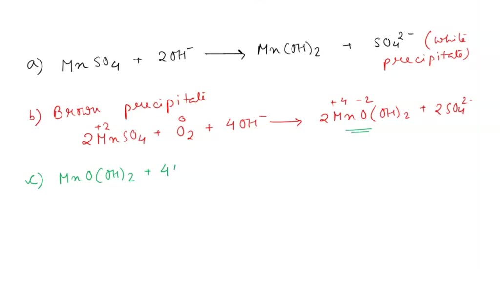 SOLVED: Problem-3 Procedure: Add 0.1M H2O2 and several drops of 6M ...