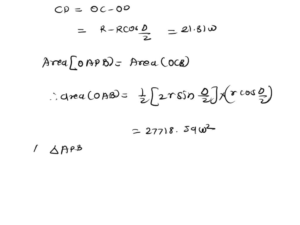 SOLVED: A simple curve has a radius of 280m, if the length from the ...