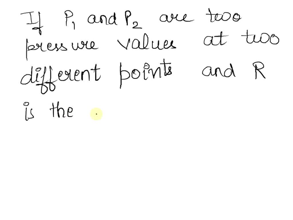 SOLVED: Derive formula for pressure difference on the concave and ...