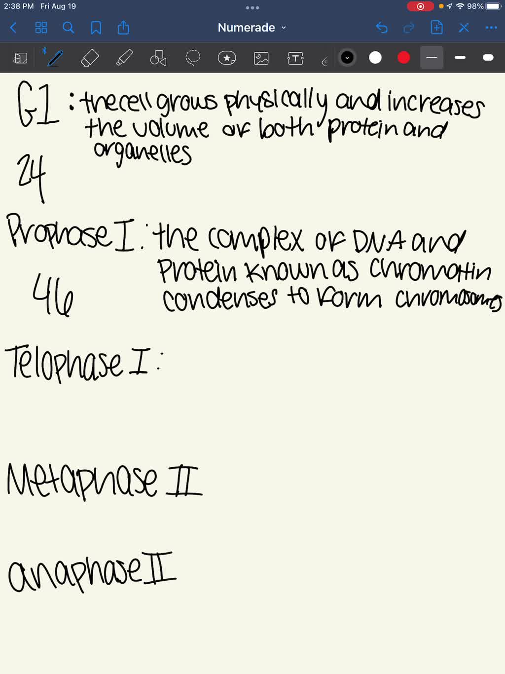 SOLVED: How many individual chromosomes are in each cell at the ...