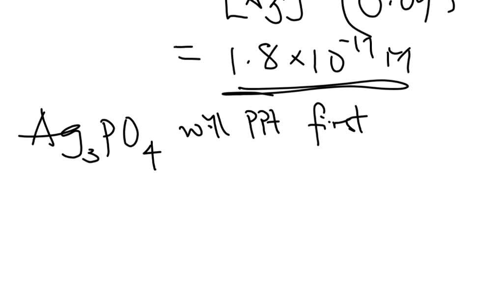 SOLVED: A solution contains 0.0450 M Ca2+ and 0.0900 M Ag+. If solid ...