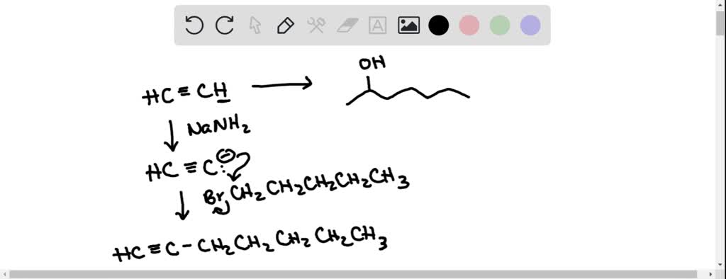 SOLVED: Using acetylene and 2-methylpropane a5 vour only sources of carbon atoms, propose a ...