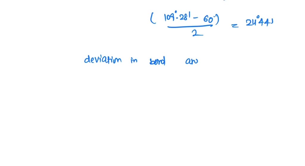 SOLVED: 3.Explain the term angle strain using cyclopropane and ...