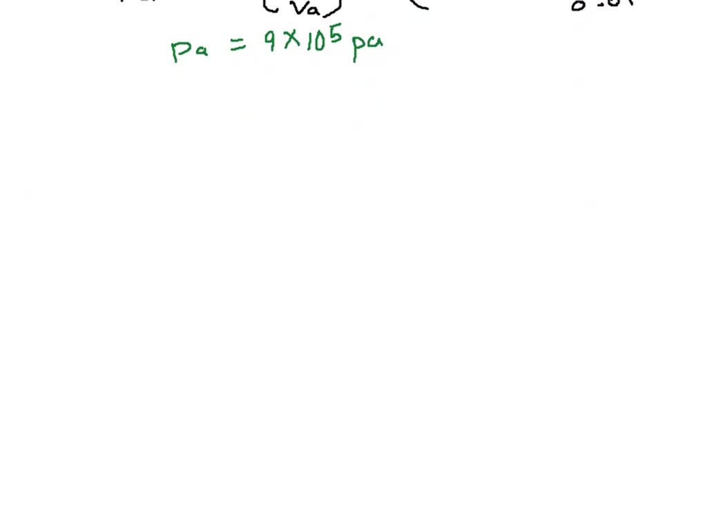 SOLVED: Find the pressure of the He at point . The graph in the figure ...